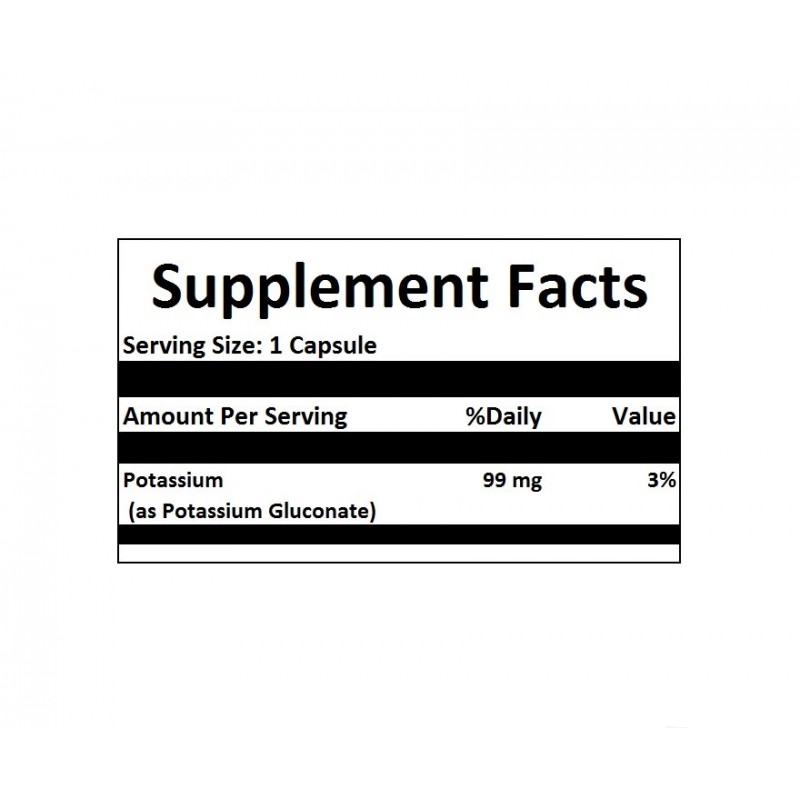 Comprar Potassium 99 Mg x 100 Tab - Good‘N Natural - Supernat