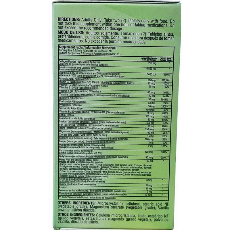 Mega Power For Woman Healthy America 60 Cápsulas - Supernat