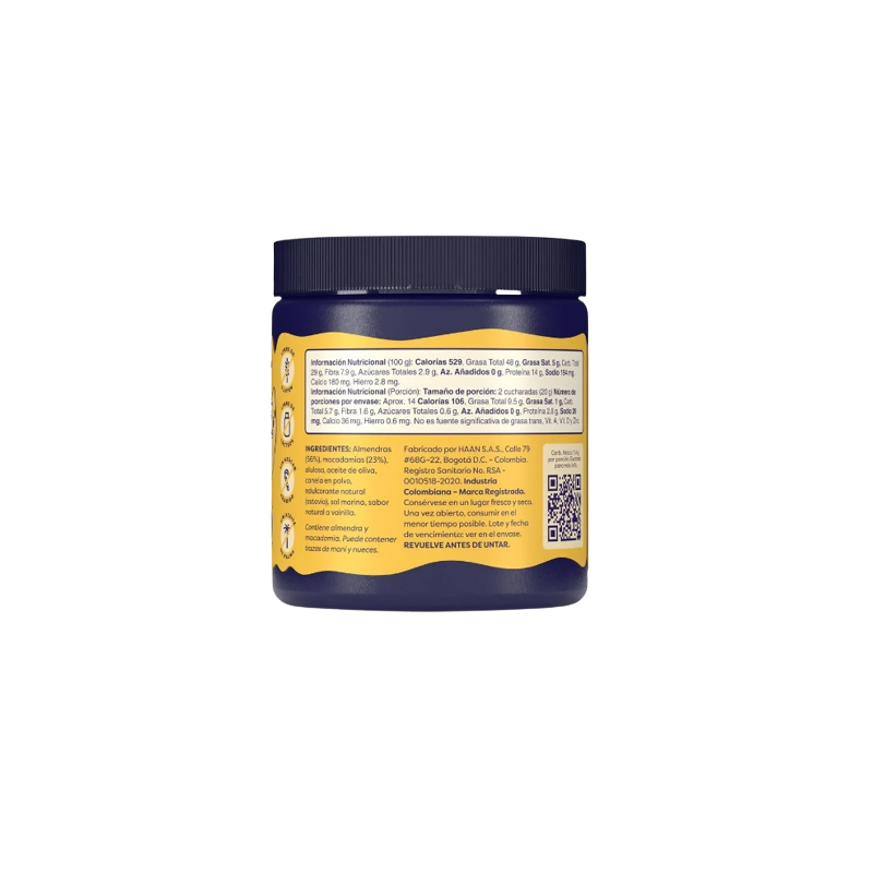 Esparcible De Almendra Y Macadamia Sabor Cinnamon Roll X 284gr - Why ...