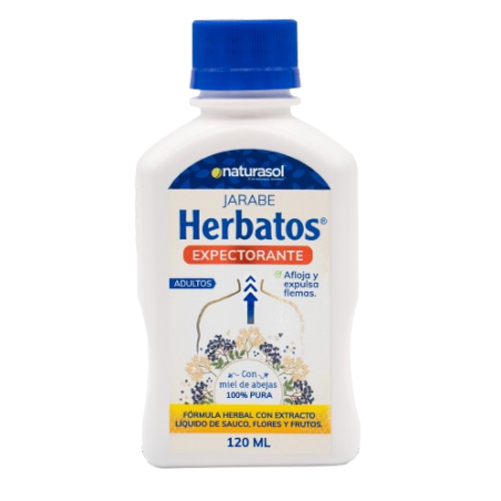 Comprar Herbatos Jarabe Adultos x 120 Ml - Naturasol - Supernat
